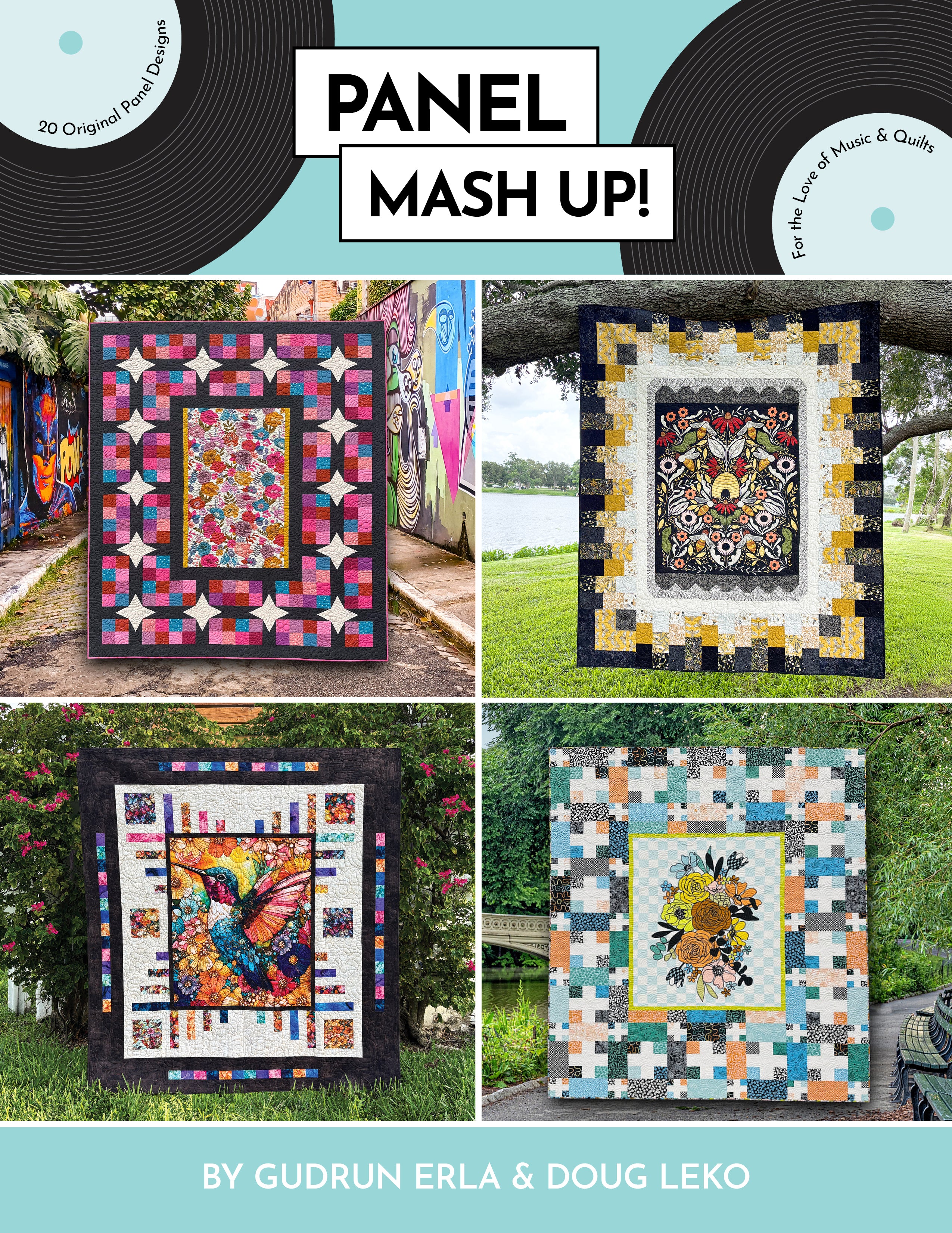 Panel Mash-Up by Gudrun Erla & Doug Leko – Erie Quilt Art