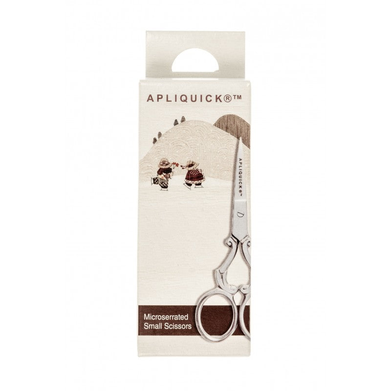 APLIQUICK Micro-serrated Scissors Small – Erie Quilt Art